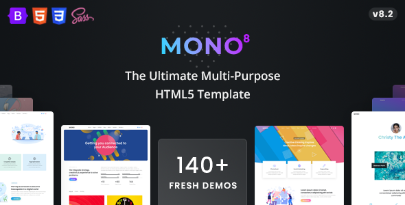 Mono - Multi-Purpose HTML5 Template by FlaTheme | ThemeForest
