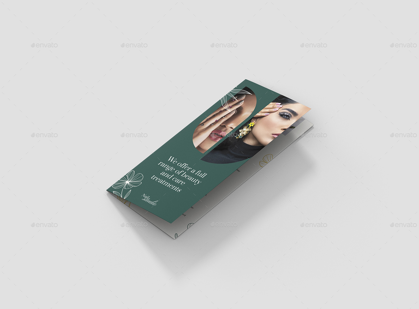 Nail Salon Brochure Tri-Fold Template, Print Templates | GraphicRiver