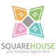 Square House Logo Template, Logo Templates | GraphicRiver