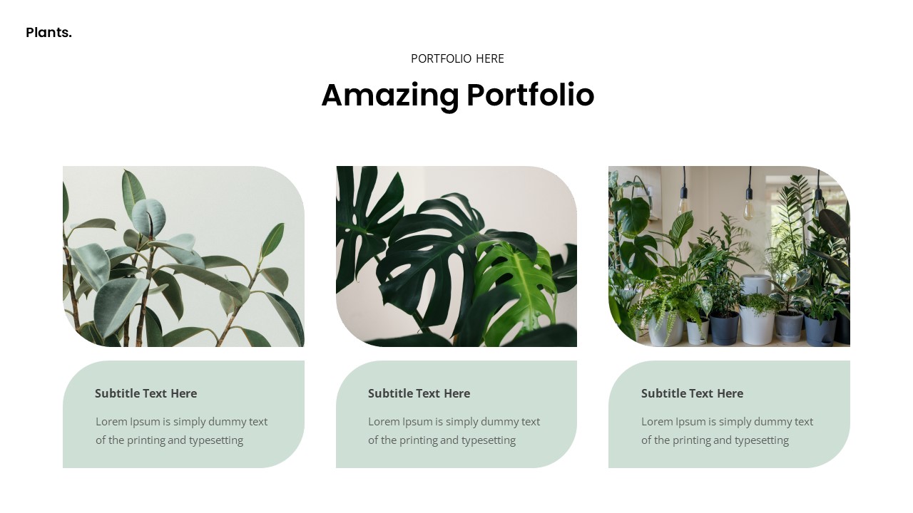 Plants PowerPoint Template, Presentation Templates | GraphicRiver