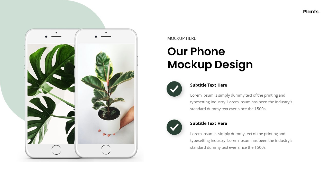 Plants PowerPoint Template, Presentation Templates | GraphicRiver