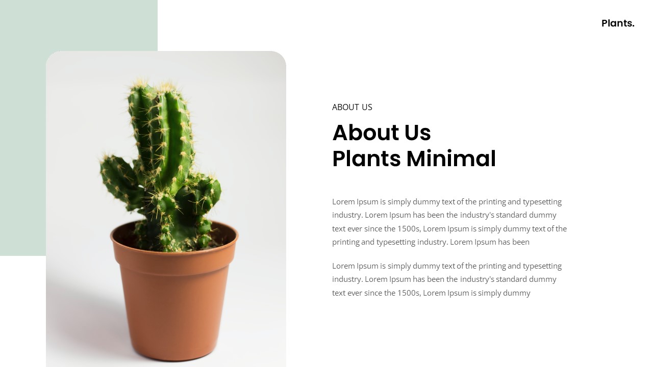 Plants PowerPoint Template, Presentation Templates | GraphicRiver
