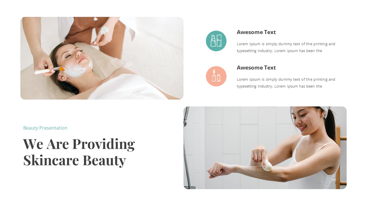 Skincare - Beauty Keynote Template, Presentation Templates | GraphicRiver