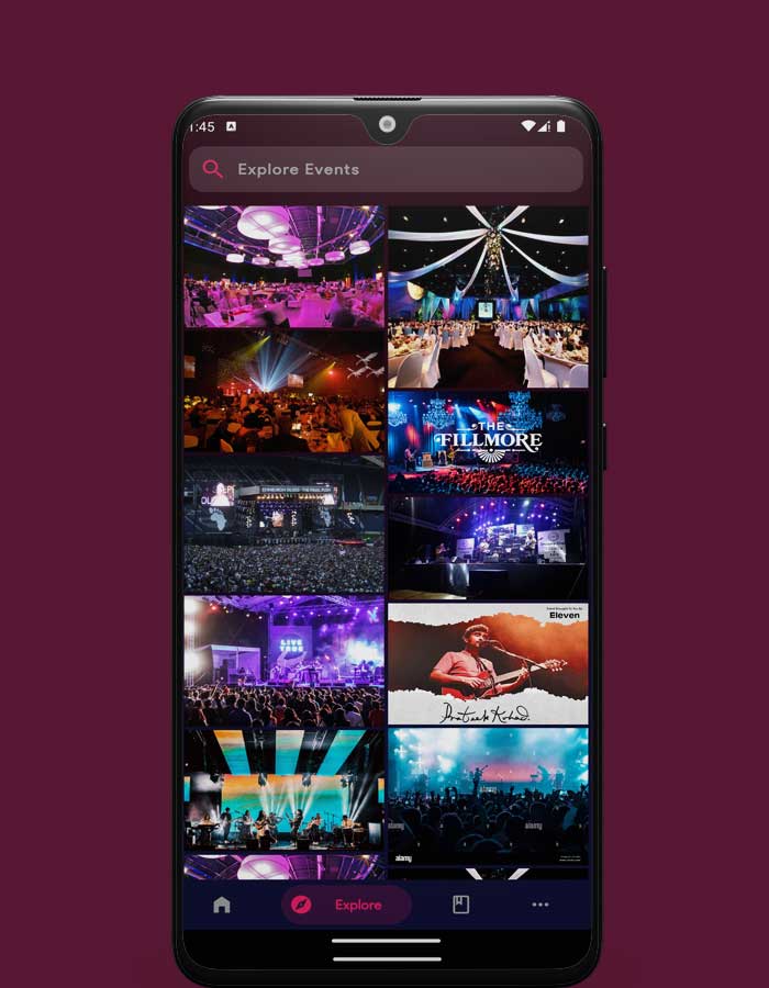Eventful - Online Event Booking Management Flutter UI Template by ...