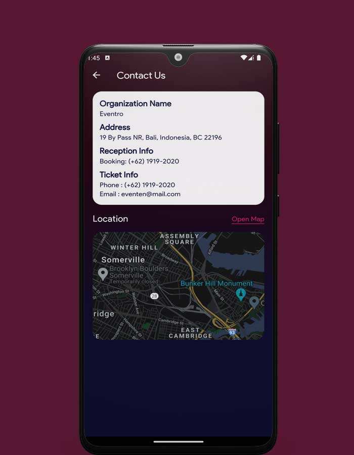 Eventful - Online Event Booking Management Flutter UI Template by ...