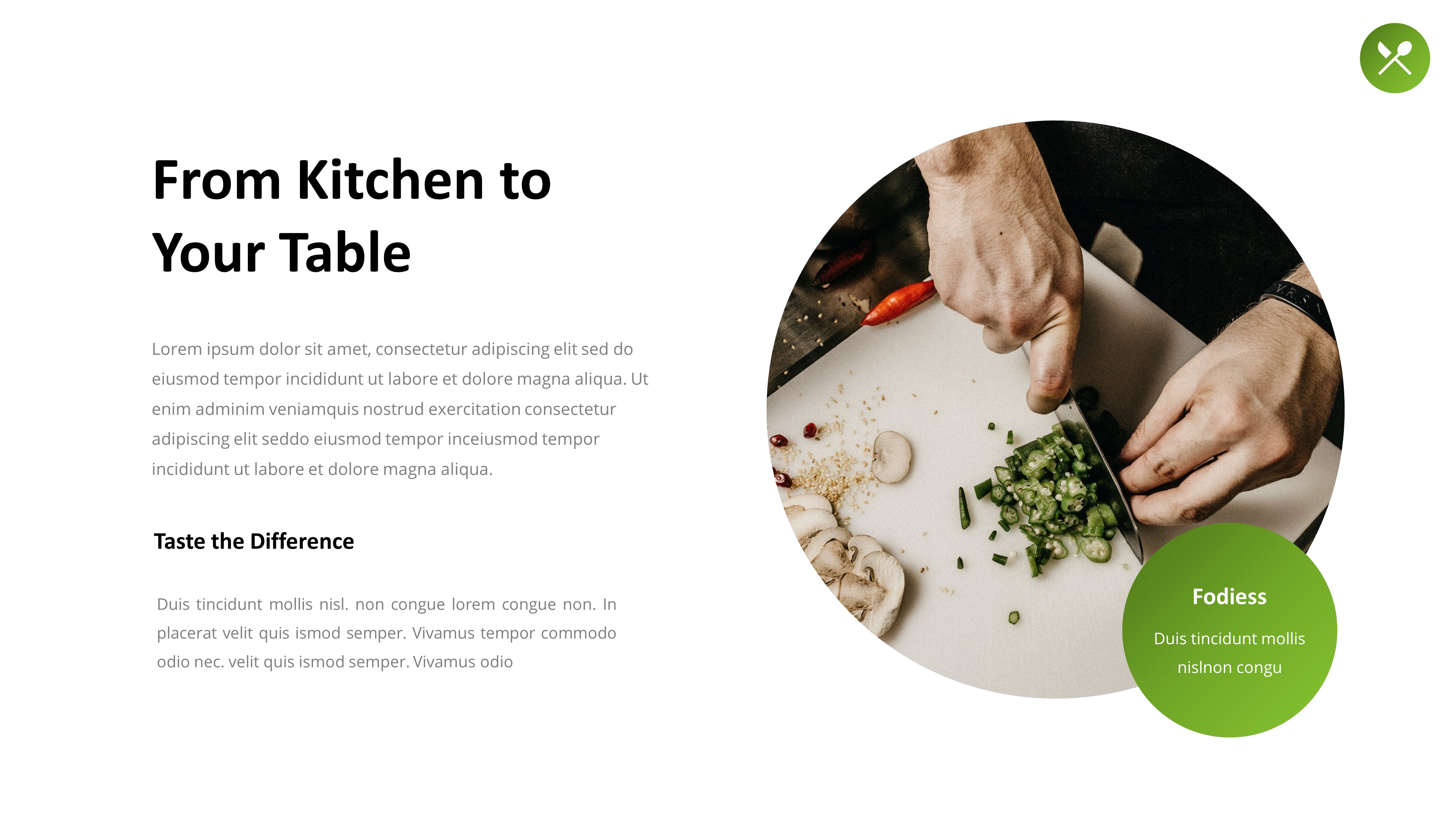 Saltyties - Food And Beverage Keynote Presentation Template ...