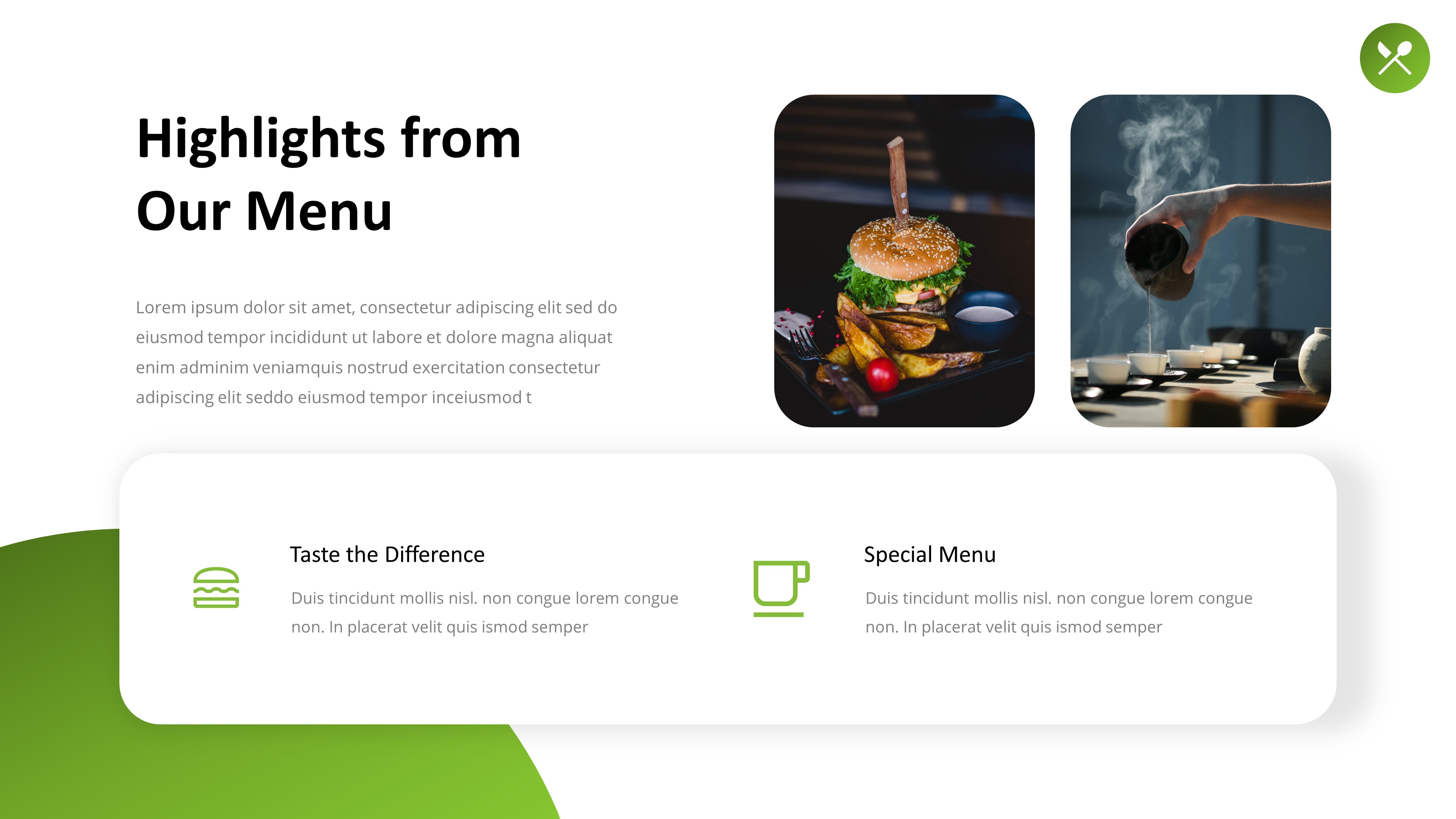 Saltyties - Food And Beverage Keynote Presentation Template ...