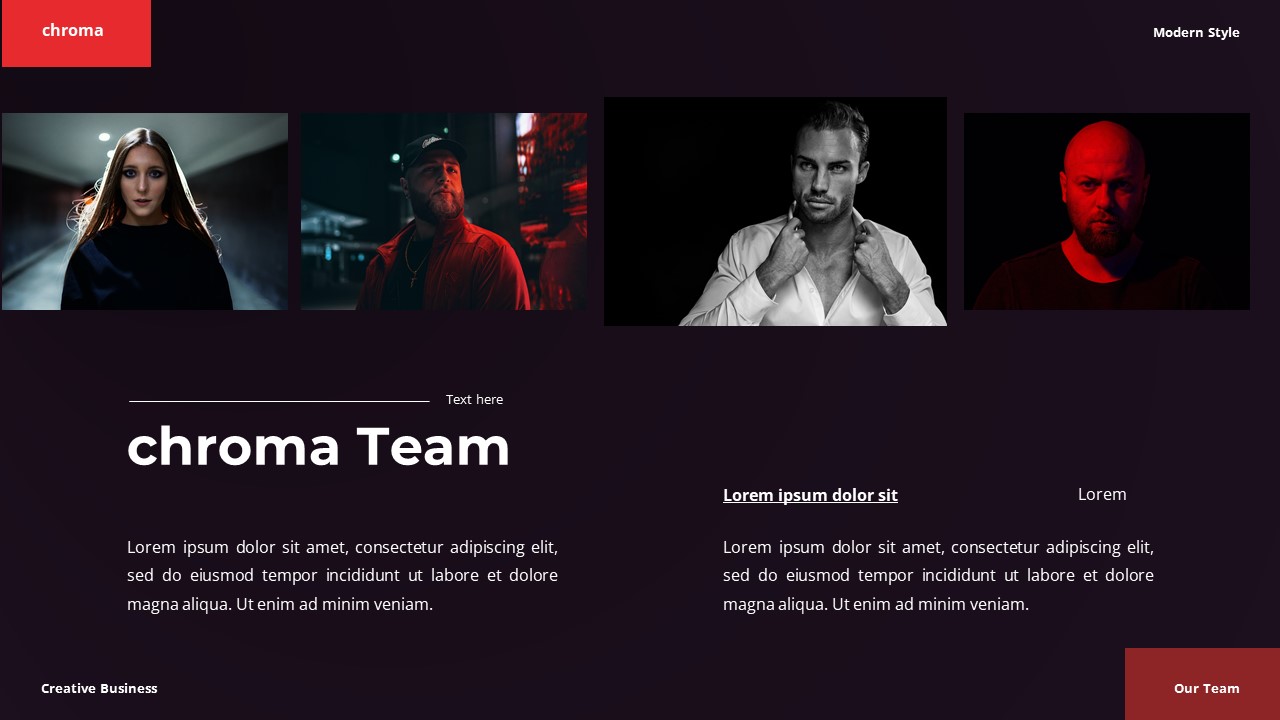 Chroma - Business PowerPoint Template, Presentation Templates ...
