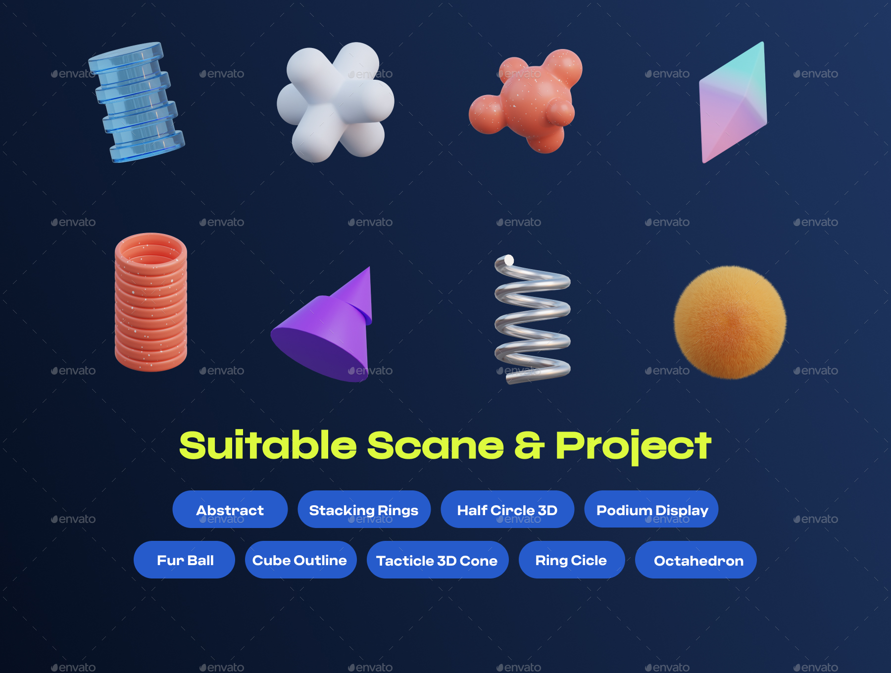 Abstract 3D Object, Graphics | GraphicRiver