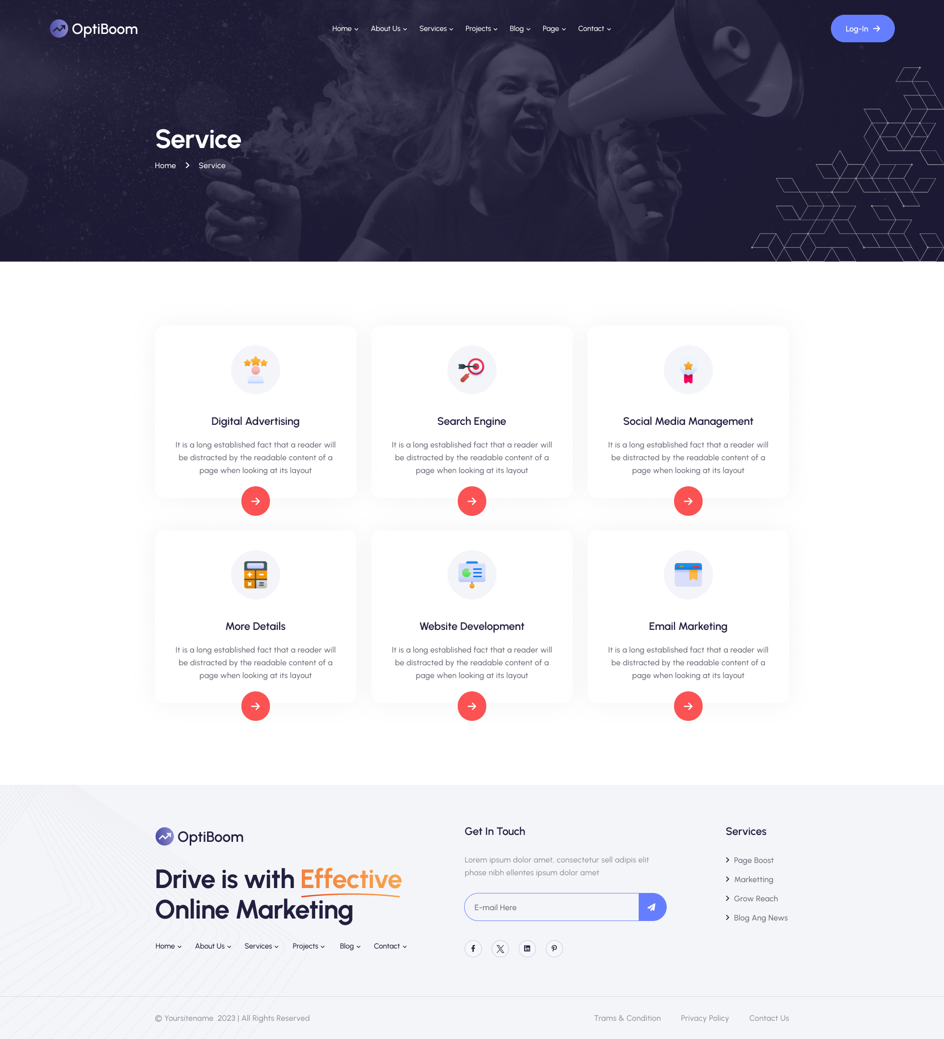 OptiBoom - Digital Marketing & SEO Agency Figma Template by Mugli ...