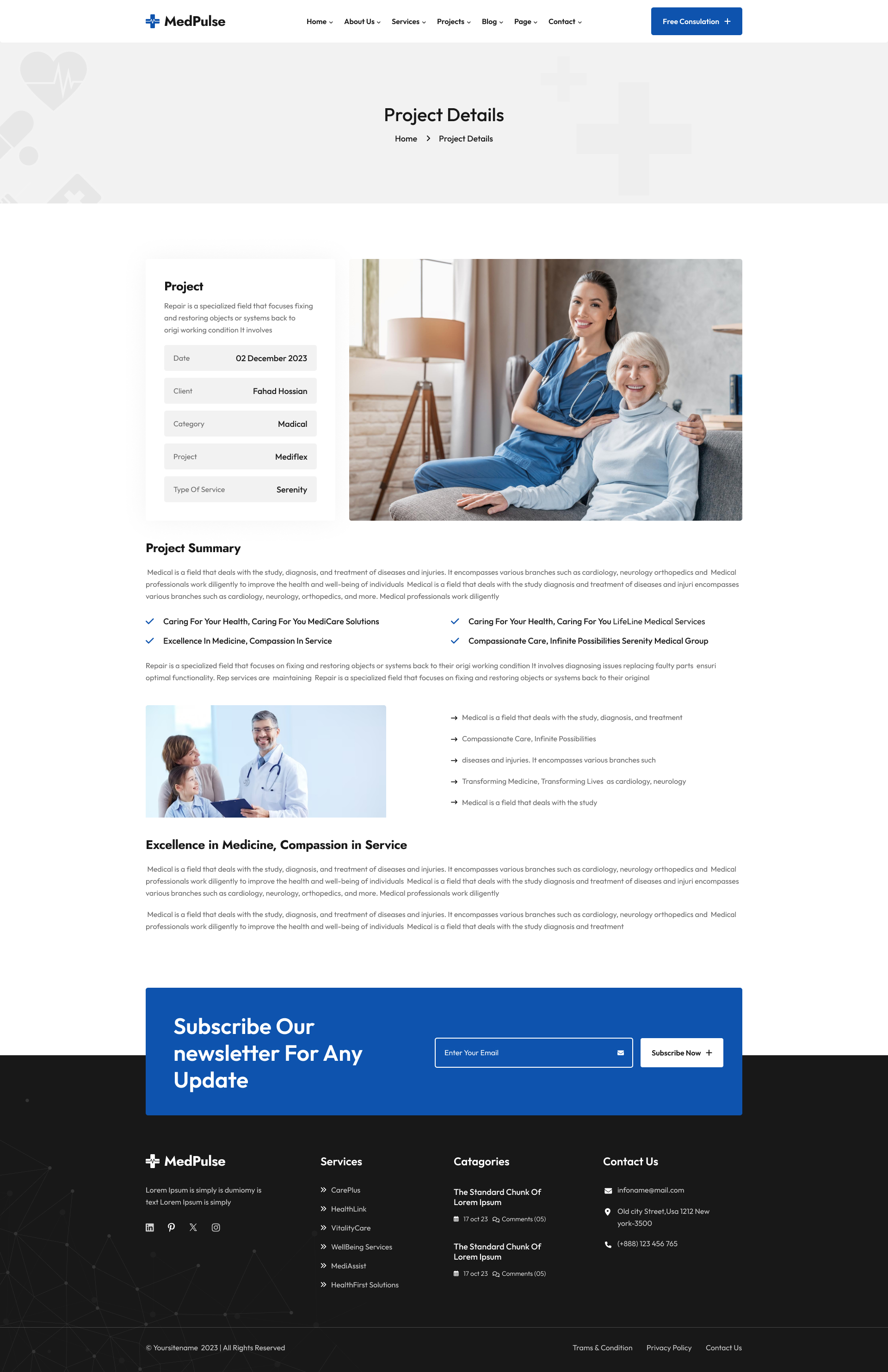 MedPulse - Health & Medical Figma Template by Mugli | ThemeForest