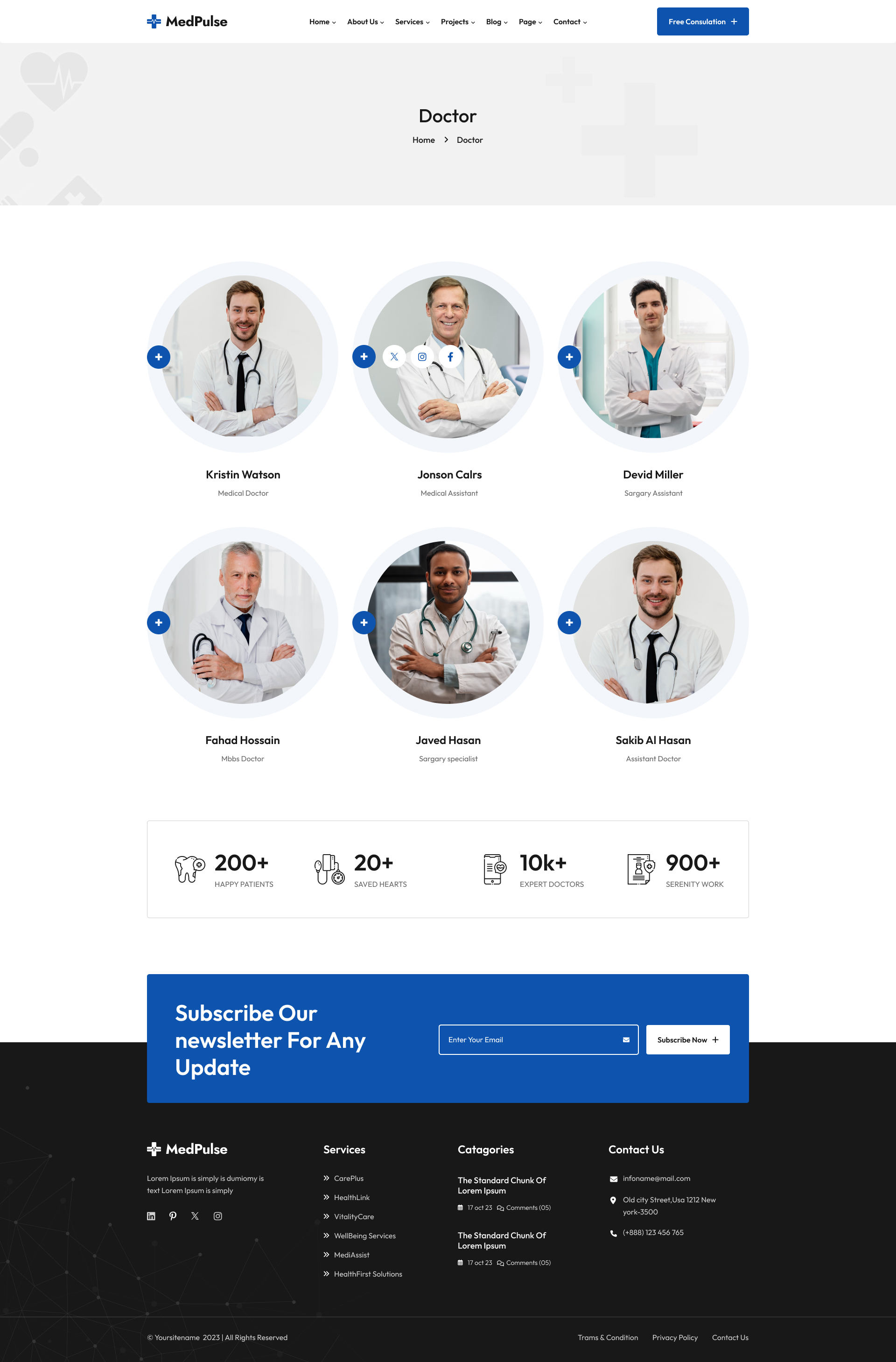 MedPulse - Health & Medical Figma Template by Mugli | ThemeForest