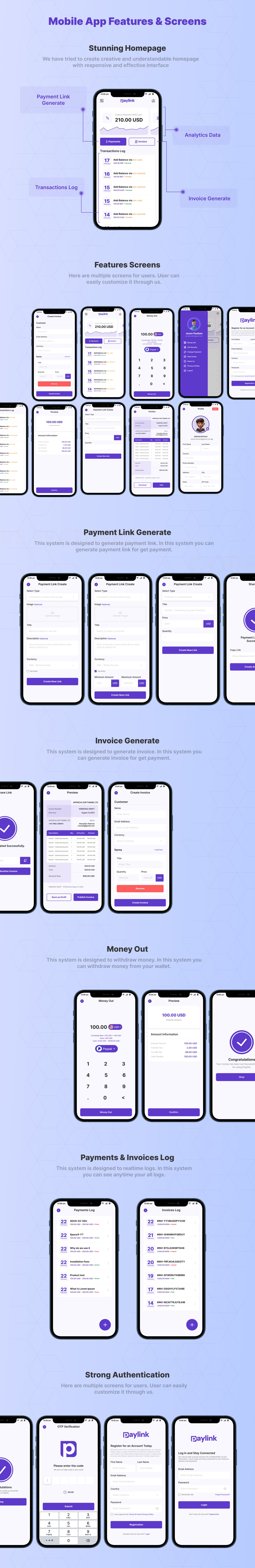 PayLink - Invoice and Payment Link Generator Full Solution by AppDevsX