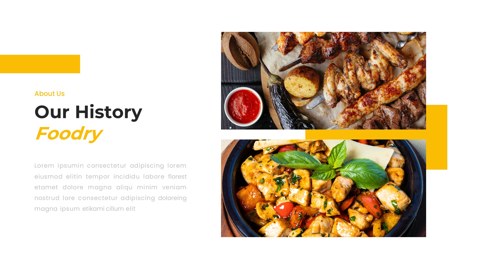 Foodry – Food Google Slides Template, Presentation Templates | GraphicRiver