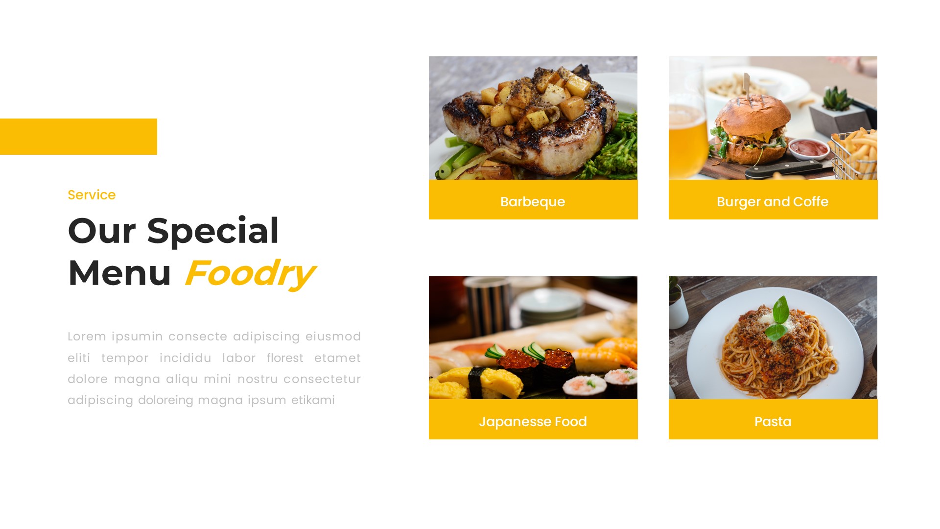 Foodry – Food Google Slides Template, Presentation Templates | GraphicRiver