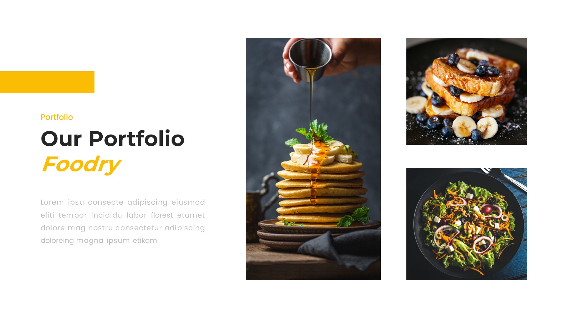 Foodry – Food Google Slides Template, Presentation Templates | GraphicRiver