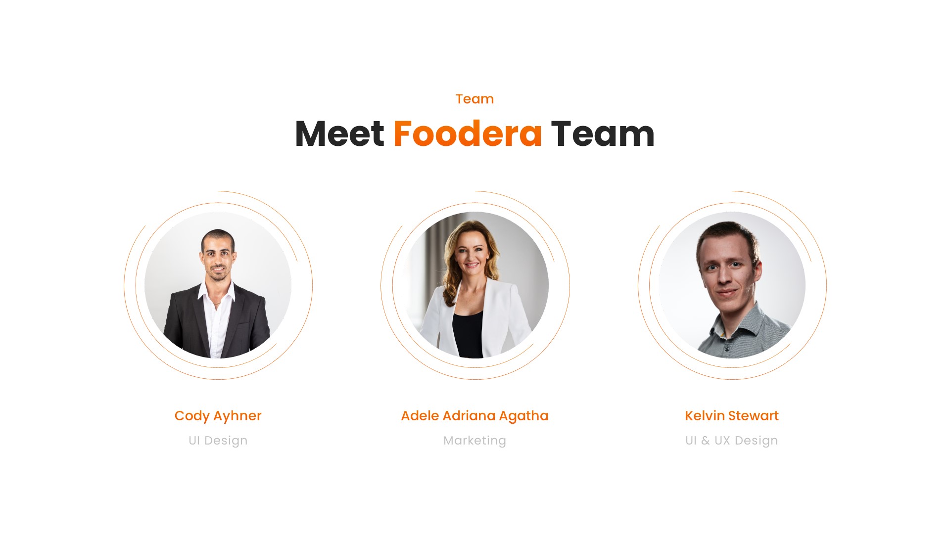 Foodera – Food Delivery Mobile App & SAAS PowerPoint Template ...