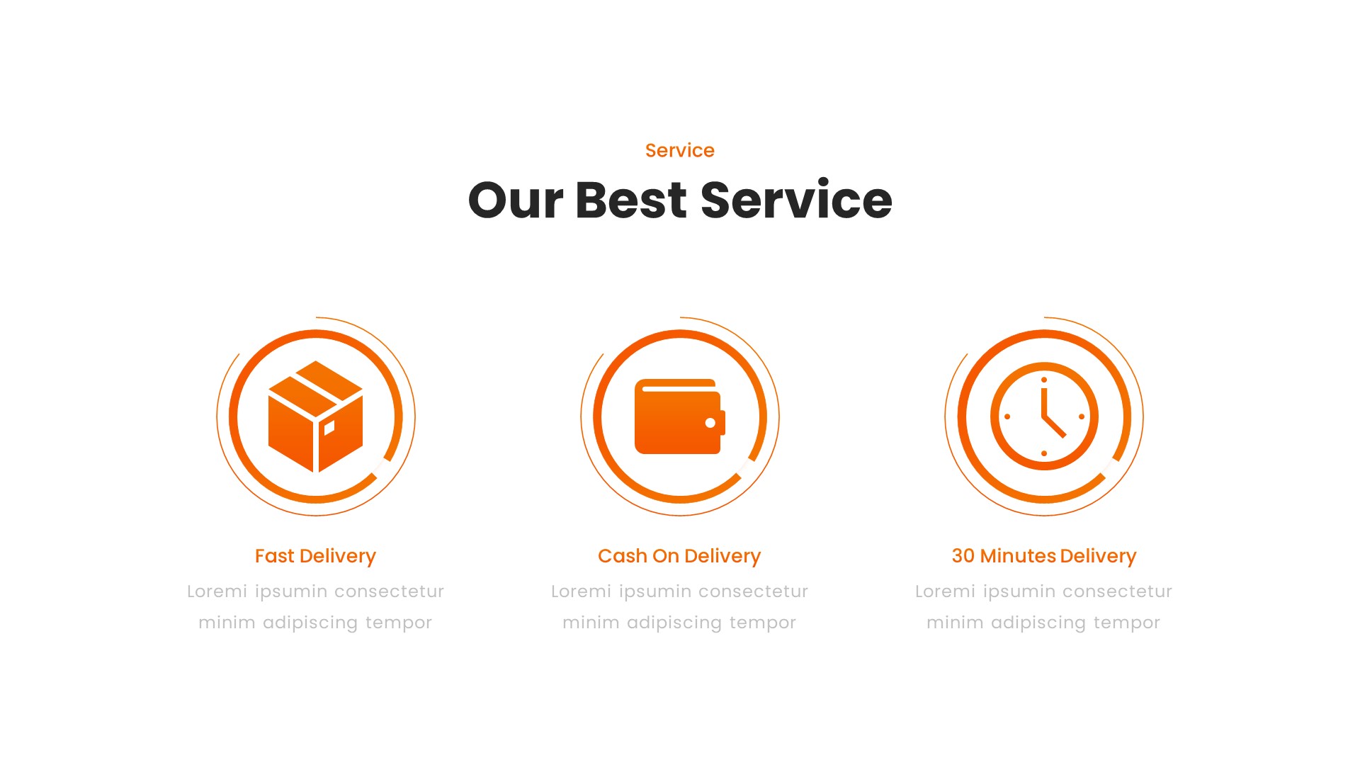 Foodera – Food Delivery Mobile App & SAAS PowerPoint Template ...