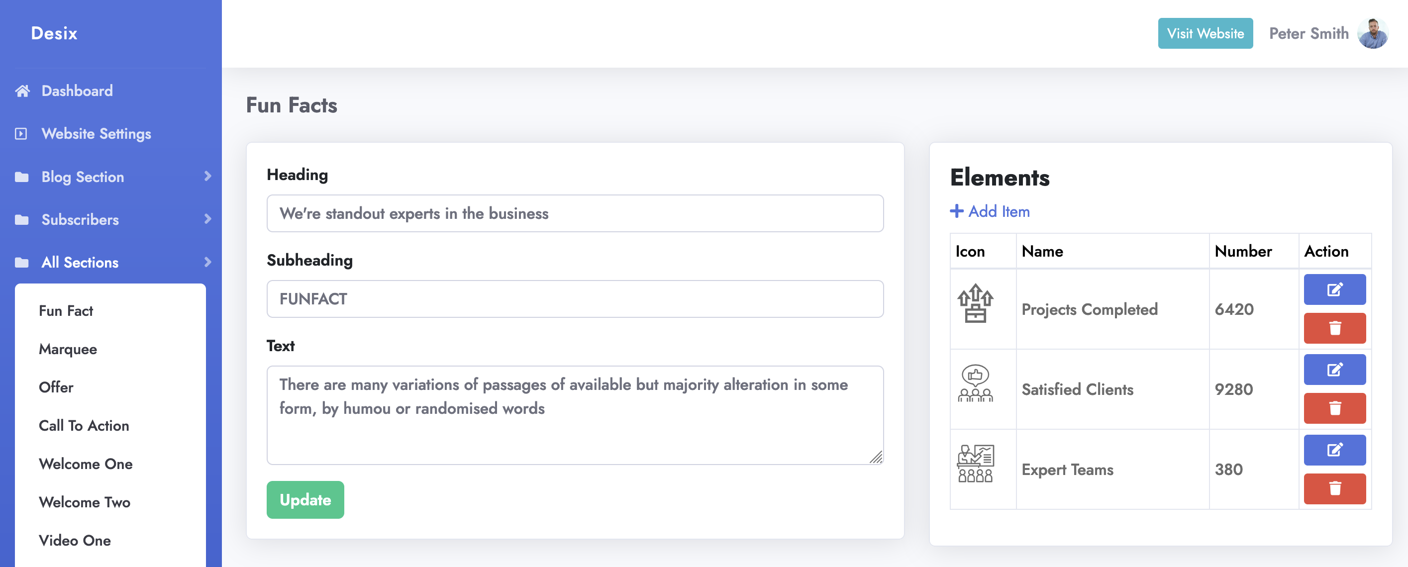 Desix - Multipurpose Business, Creative & Digital Agency CMS by phpscriptpoint