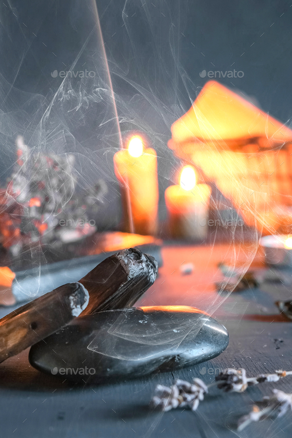 Tarot, astrology,Esoteric, Occult mystical ritual scene of sorcery ...