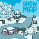 Snowy Forest - Level Map, Game Assets | GraphicRiver