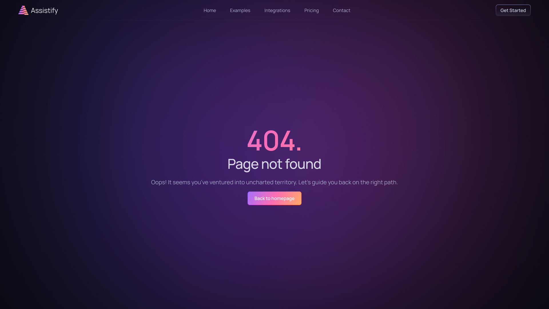 Assistify - AI Startup and Technology Figma Template by DiverseKit