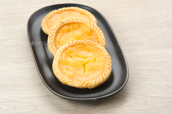 Pie Susu Bali with creamy milk custard topping Stock Photo by tyasindayanti