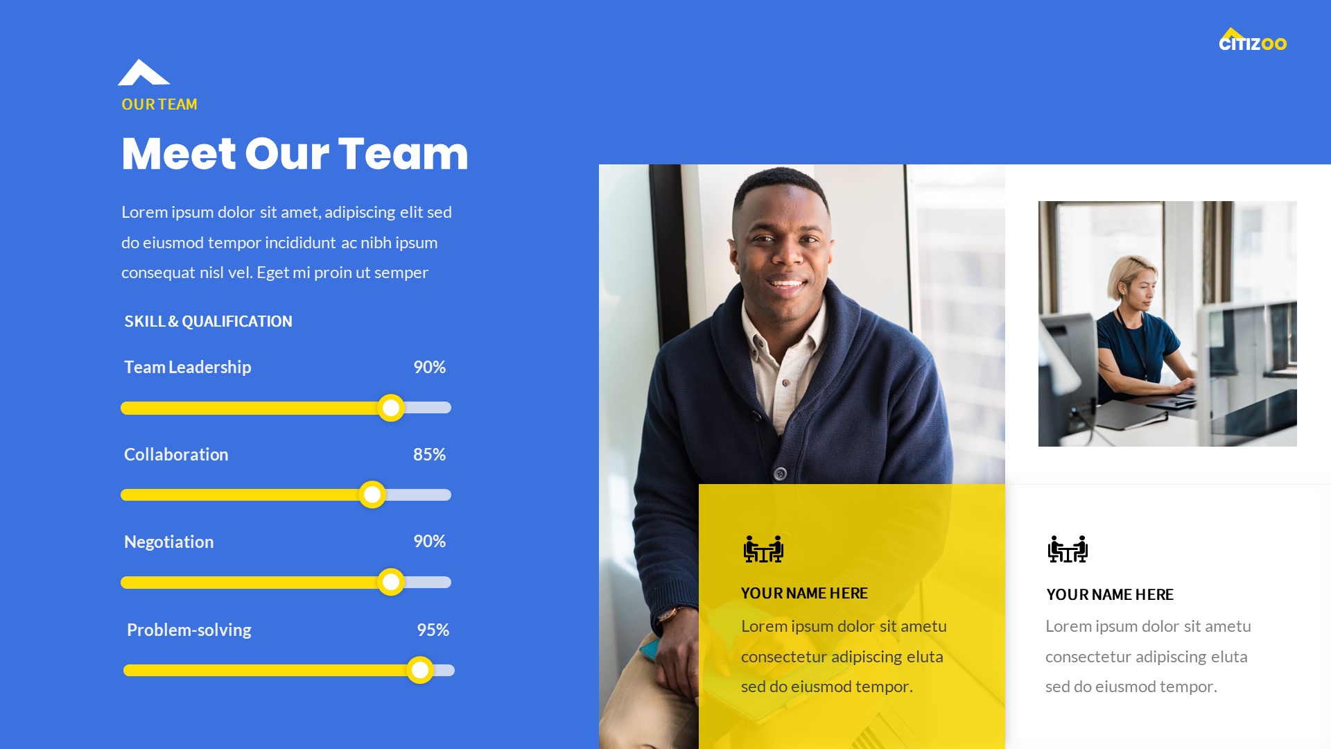Citizoo - City Government & Municipal PowerPoint Template, Presentation ...