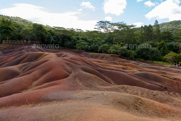 land of a thousand colors in Mauritius Stock Photo by Luisbaneres ...