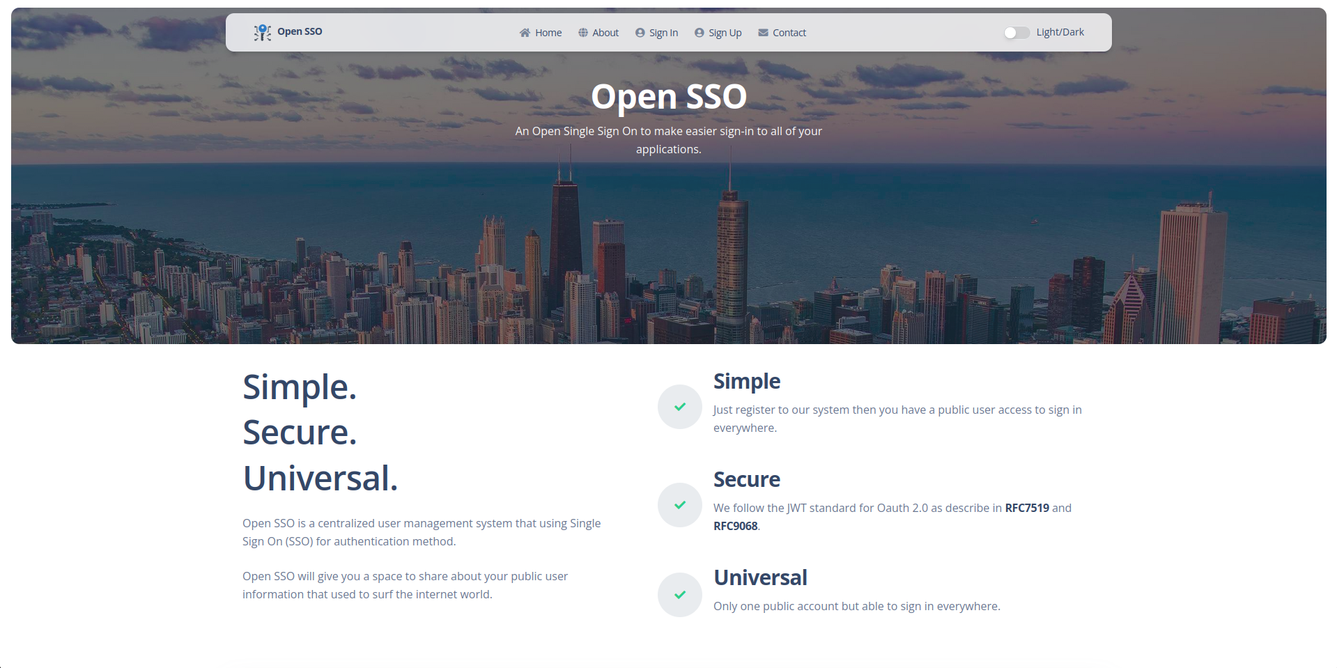 Open Sso Single Sign On Nodejs By Aalfiann Codecanyon