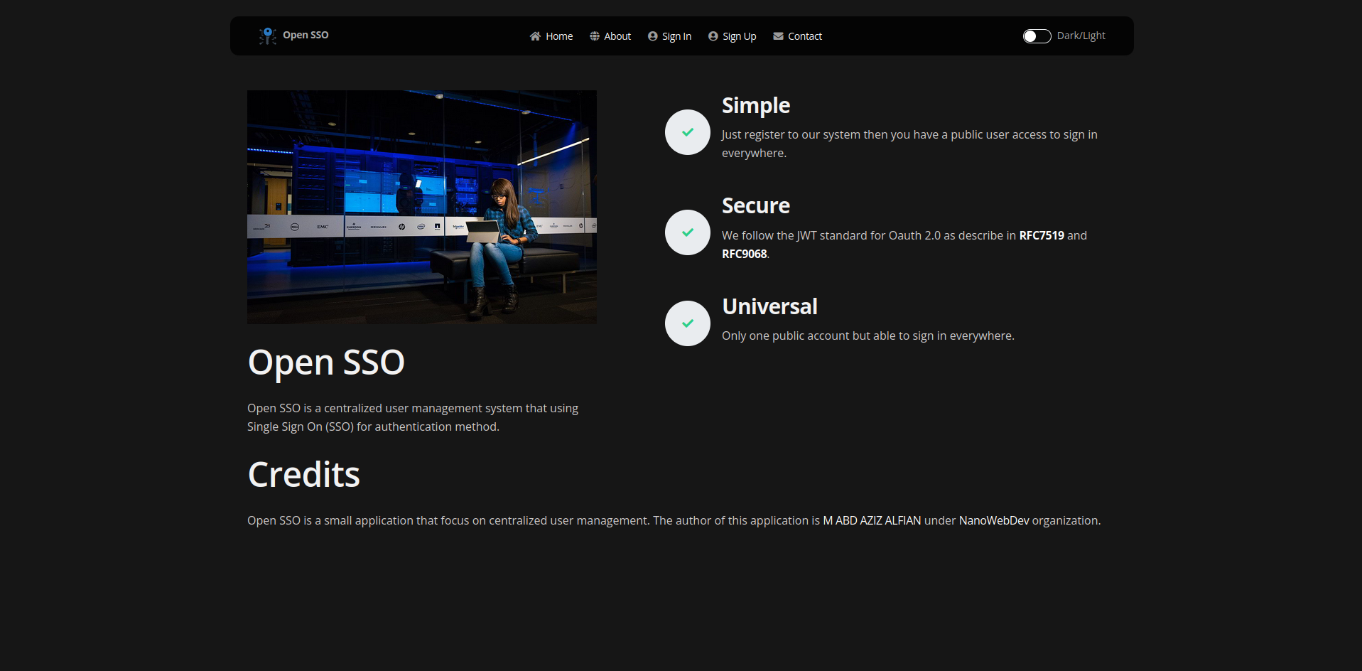 Open Sso Single Sign On Nodejs By Aalfiann Codecanyon