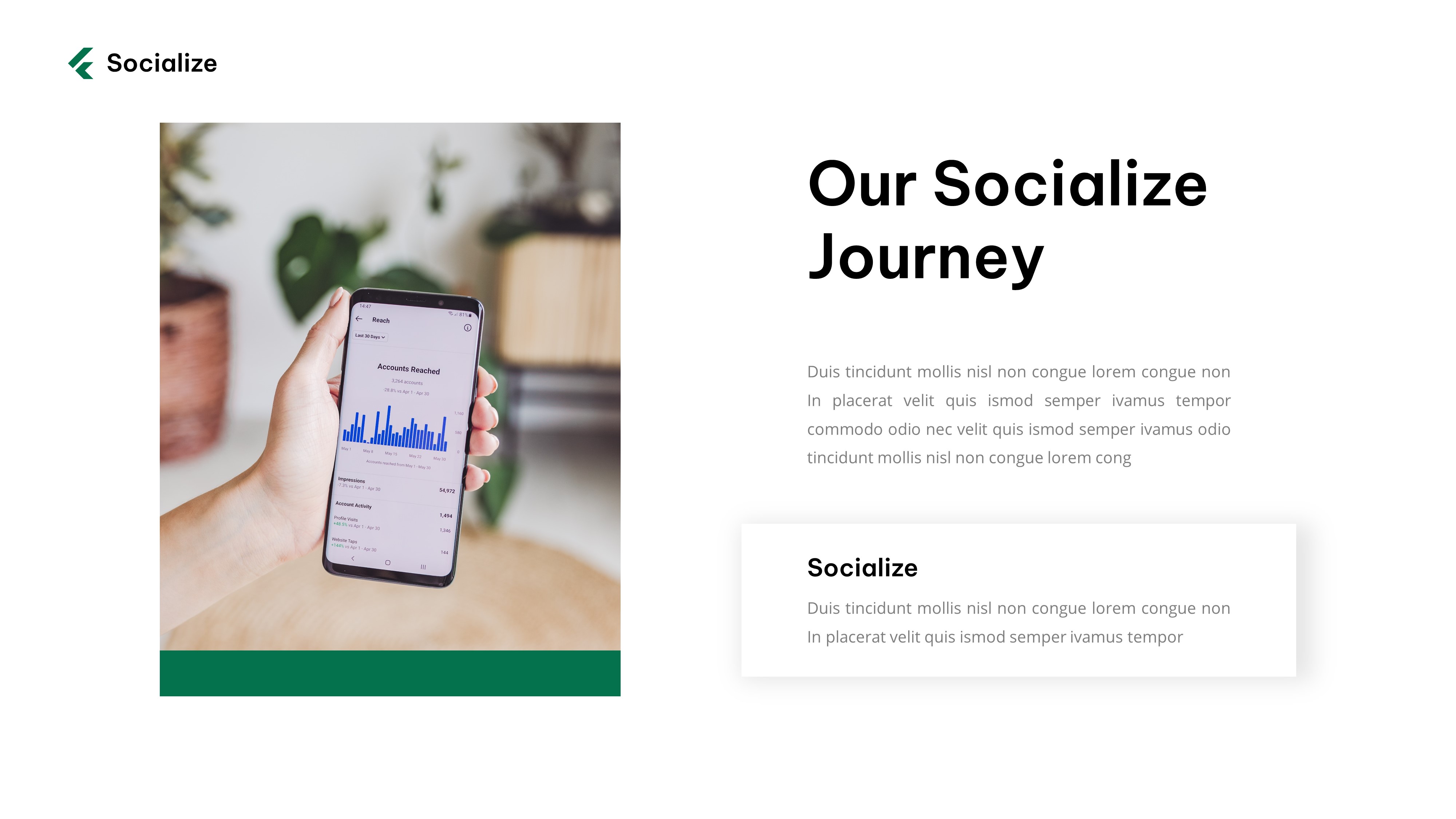 Socialize - Social Media Google Slide Presentation Template ...