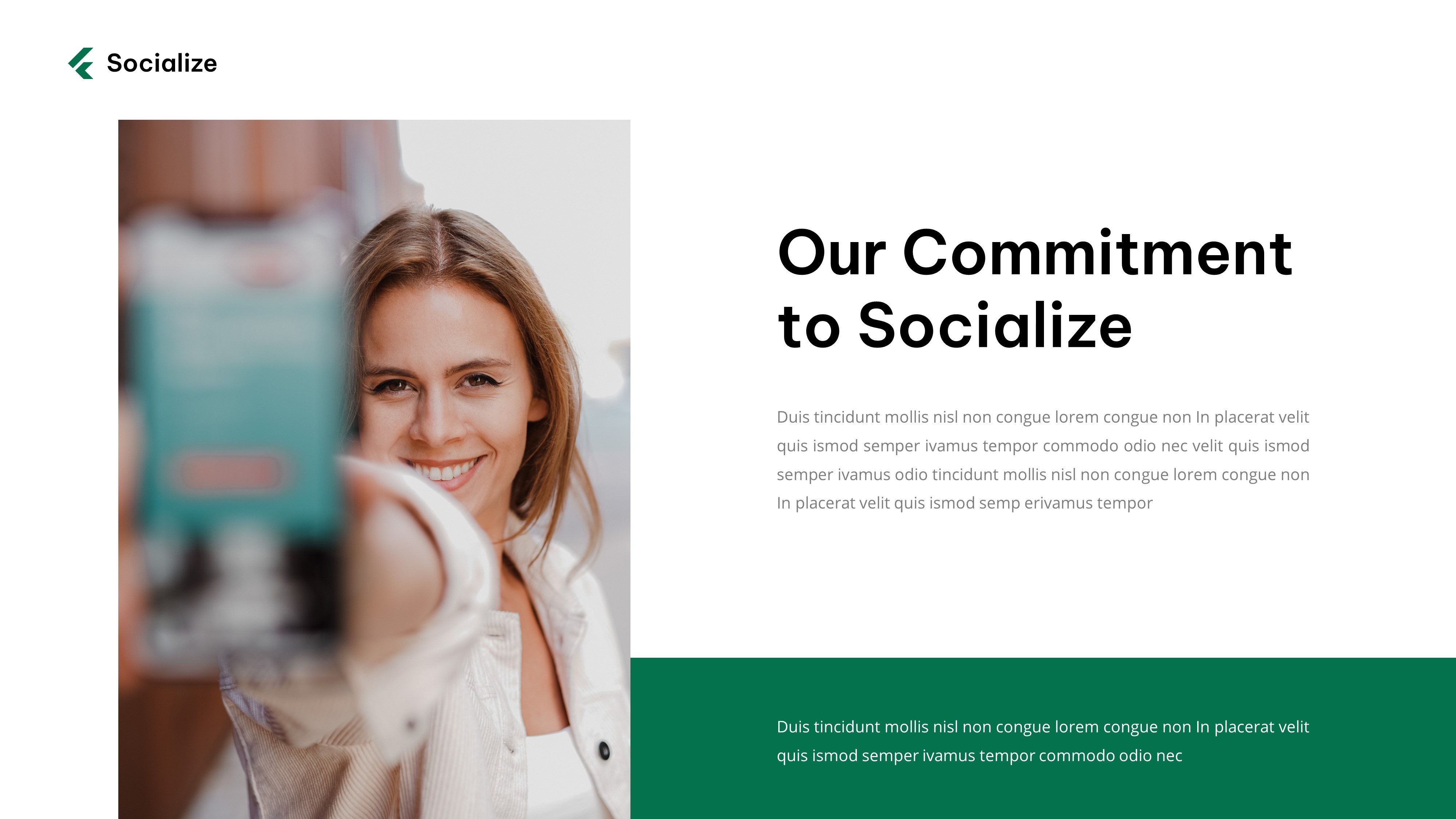 Socialize - Social Media Google Slide Presentation Template ...