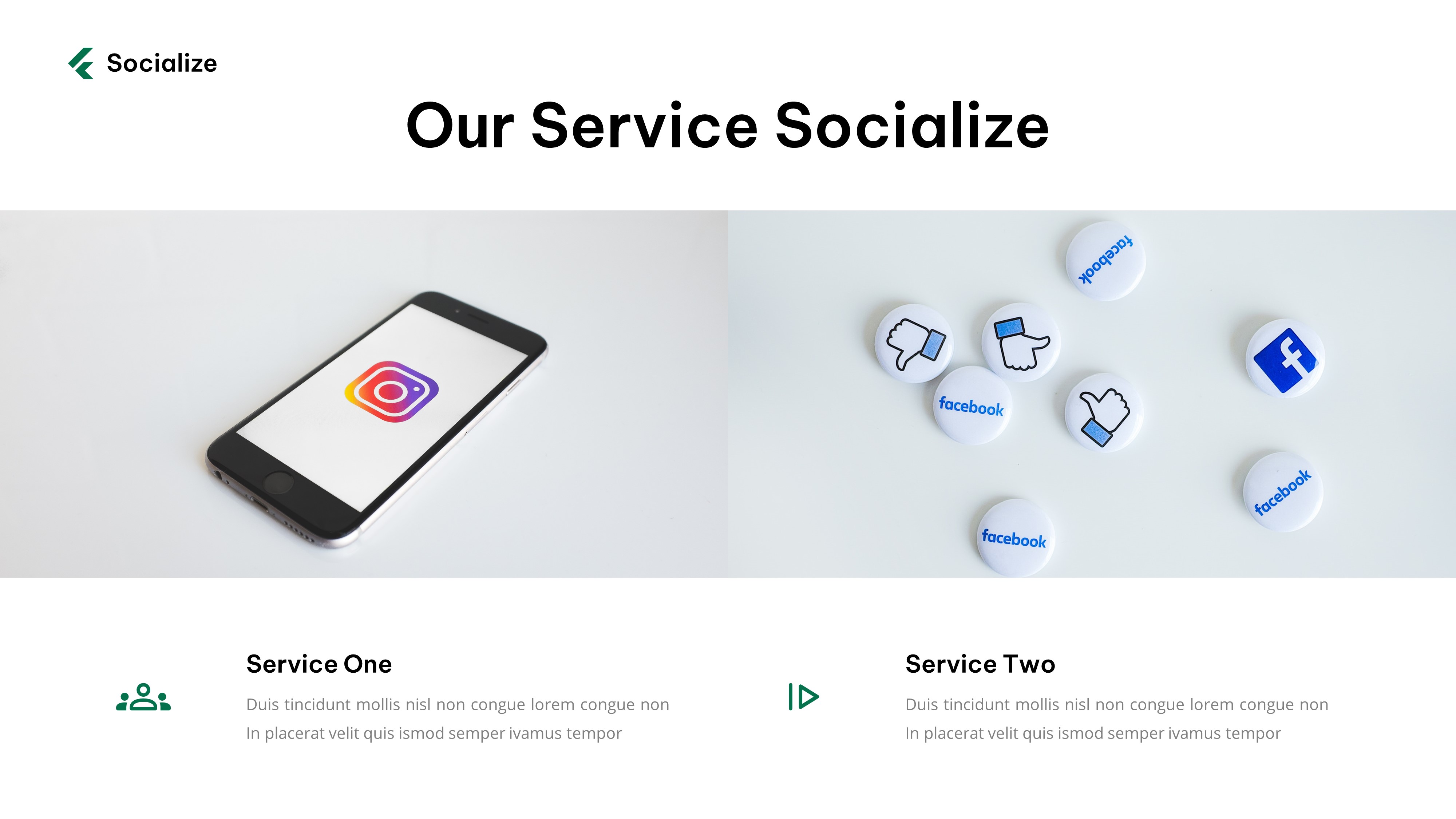 Socialize - Social Media Google Slide Presentation Template ...