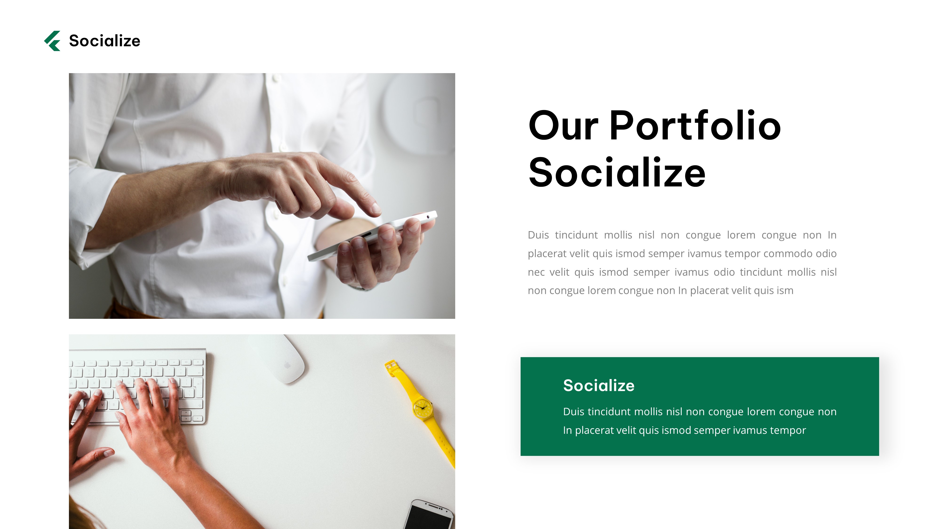 Socialize - Social Media Google Slide Presentation Template ...