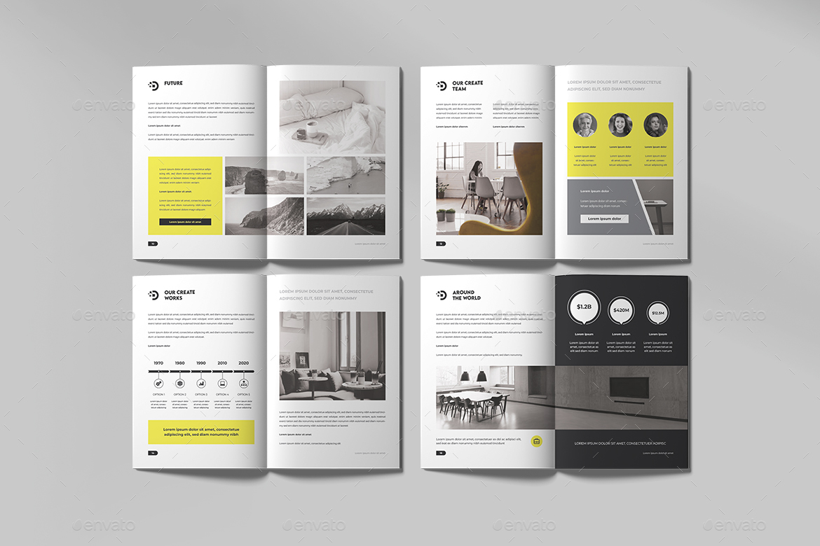 Company Profile, Print Templates | GraphicRiver