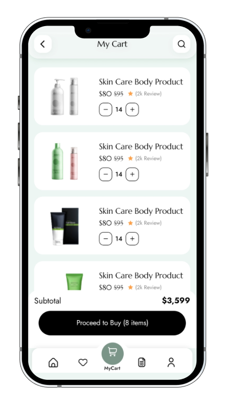 Glower - React Native CLI Cosmetics eCommerce Mobile App Template by ...