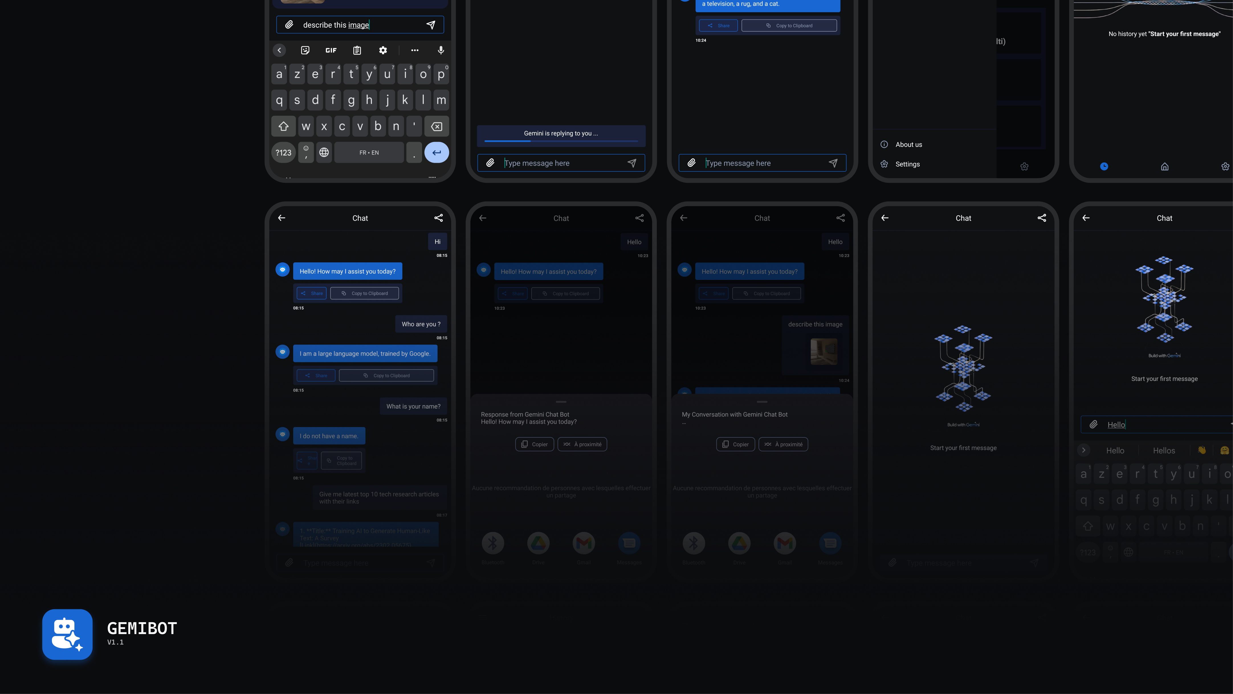 GemiBot v1.1 - Gemini AI Android & iOS Chat App by shihab-soft | CodeCanyon