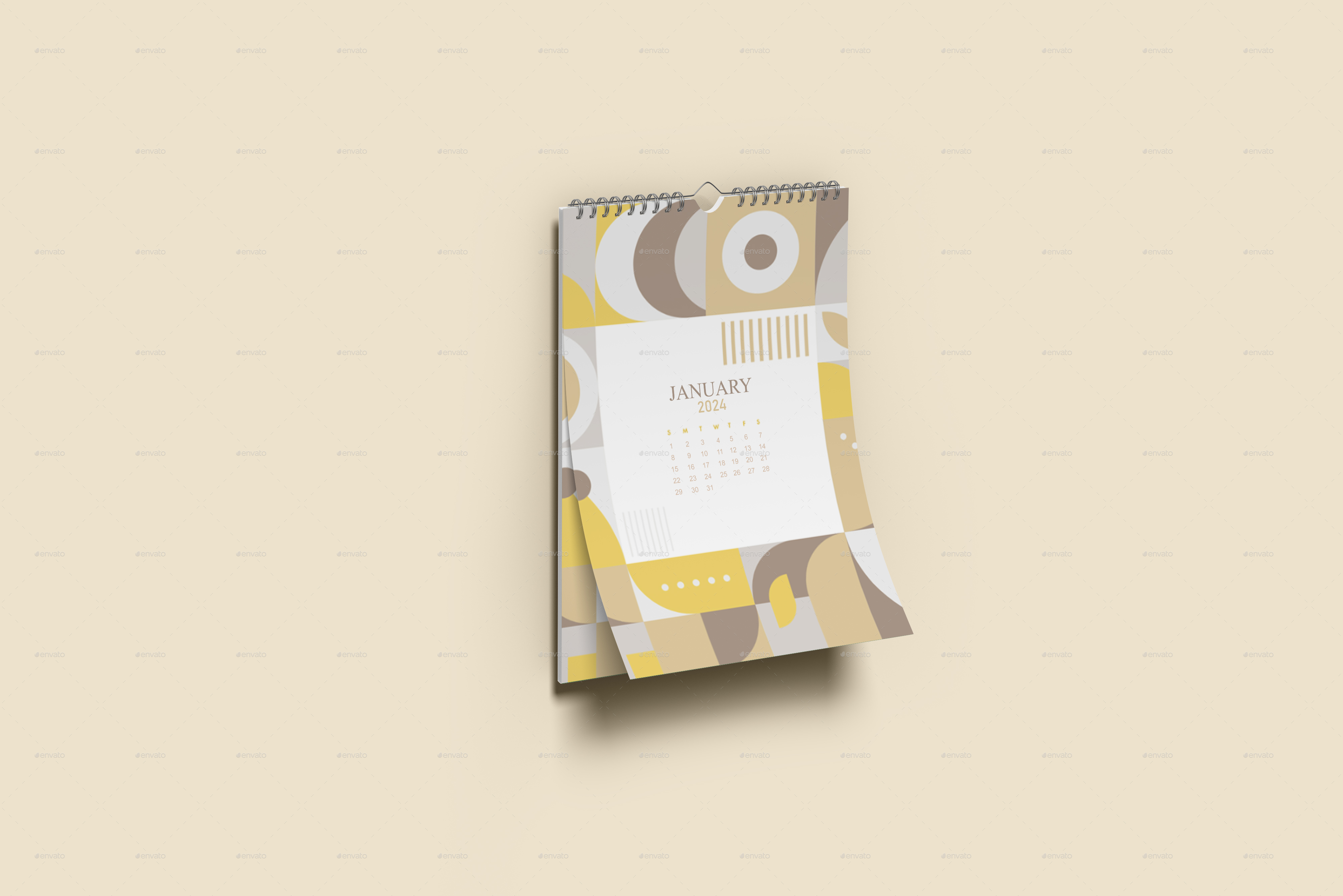 Calendar Mockup, Graphics | GraphicRiver