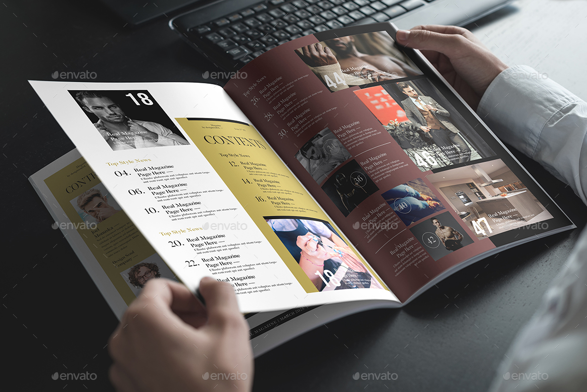 48 Pages Multipurpose Magazine Template, Print Templates | GraphicRiver