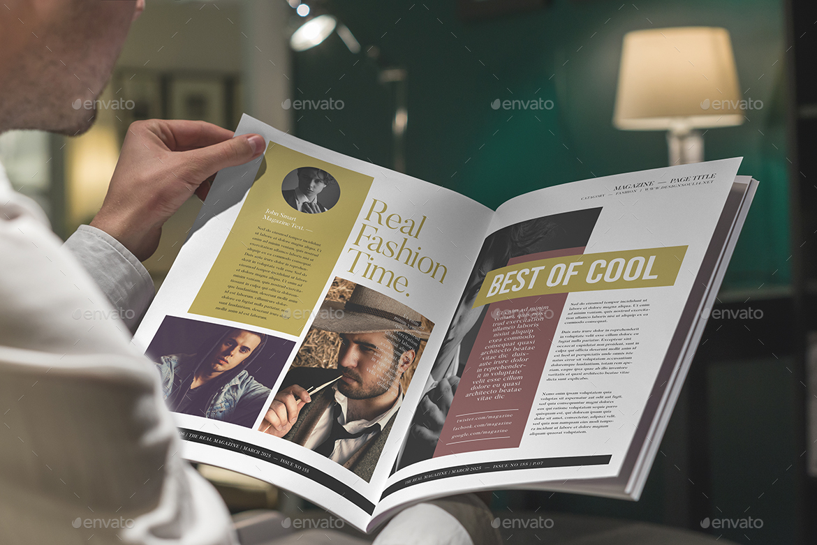 48 Pages Multipurpose Magazine Template, Print Templates | GraphicRiver