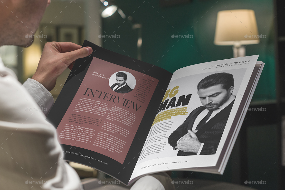 48 Pages Multipurpose Magazine Template, Print Templates | GraphicRiver