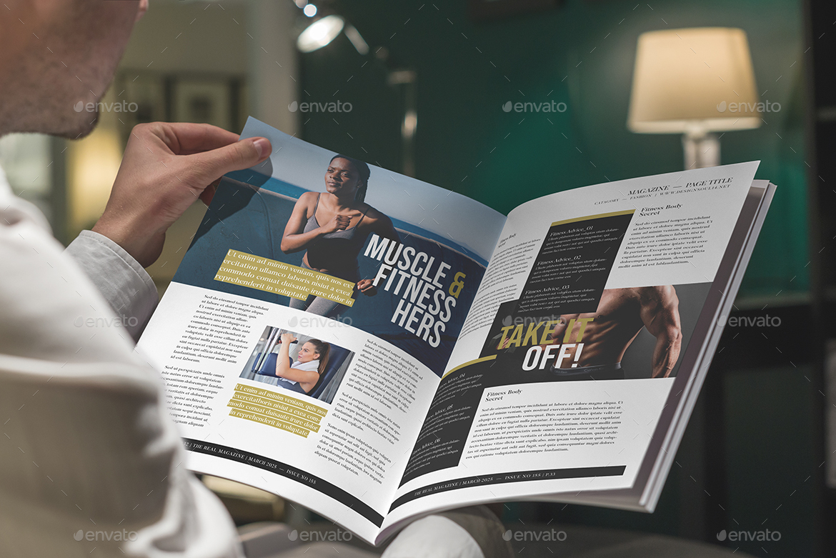 48 Pages Multipurpose Magazine Template, Print Templates | GraphicRiver