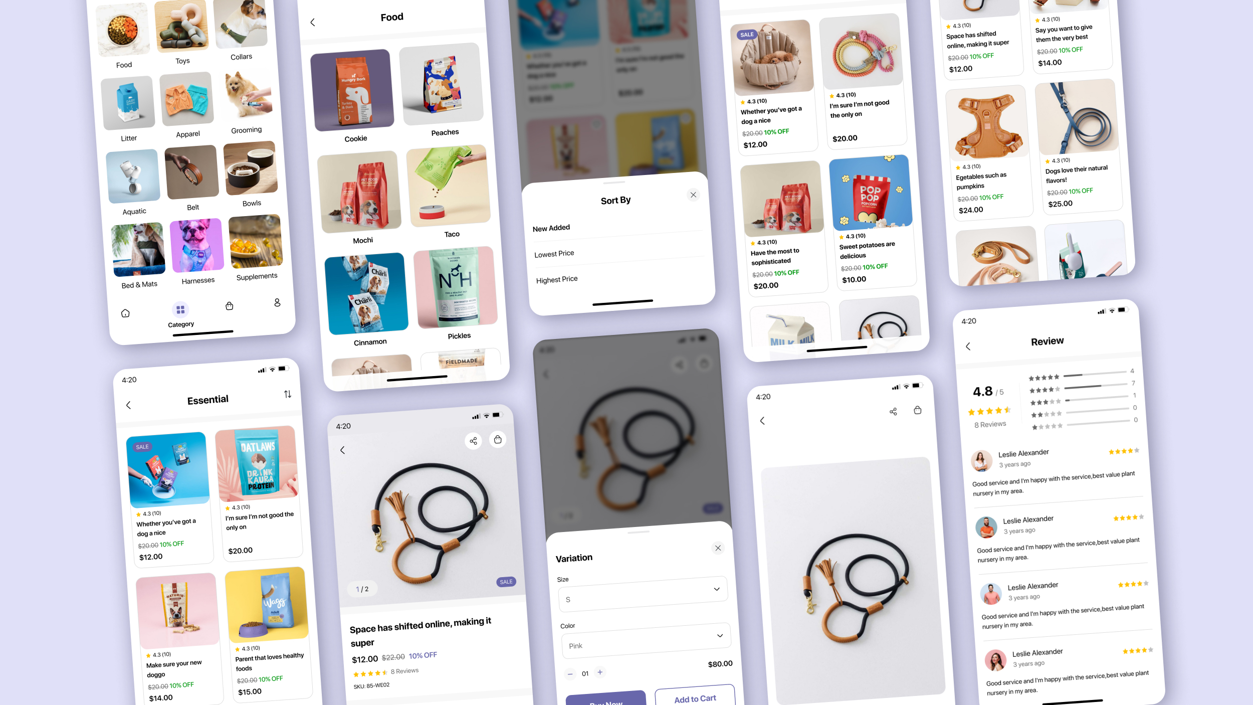 Pet Product Store App - E-commerce Store app in Flutter 3.x (Android ...