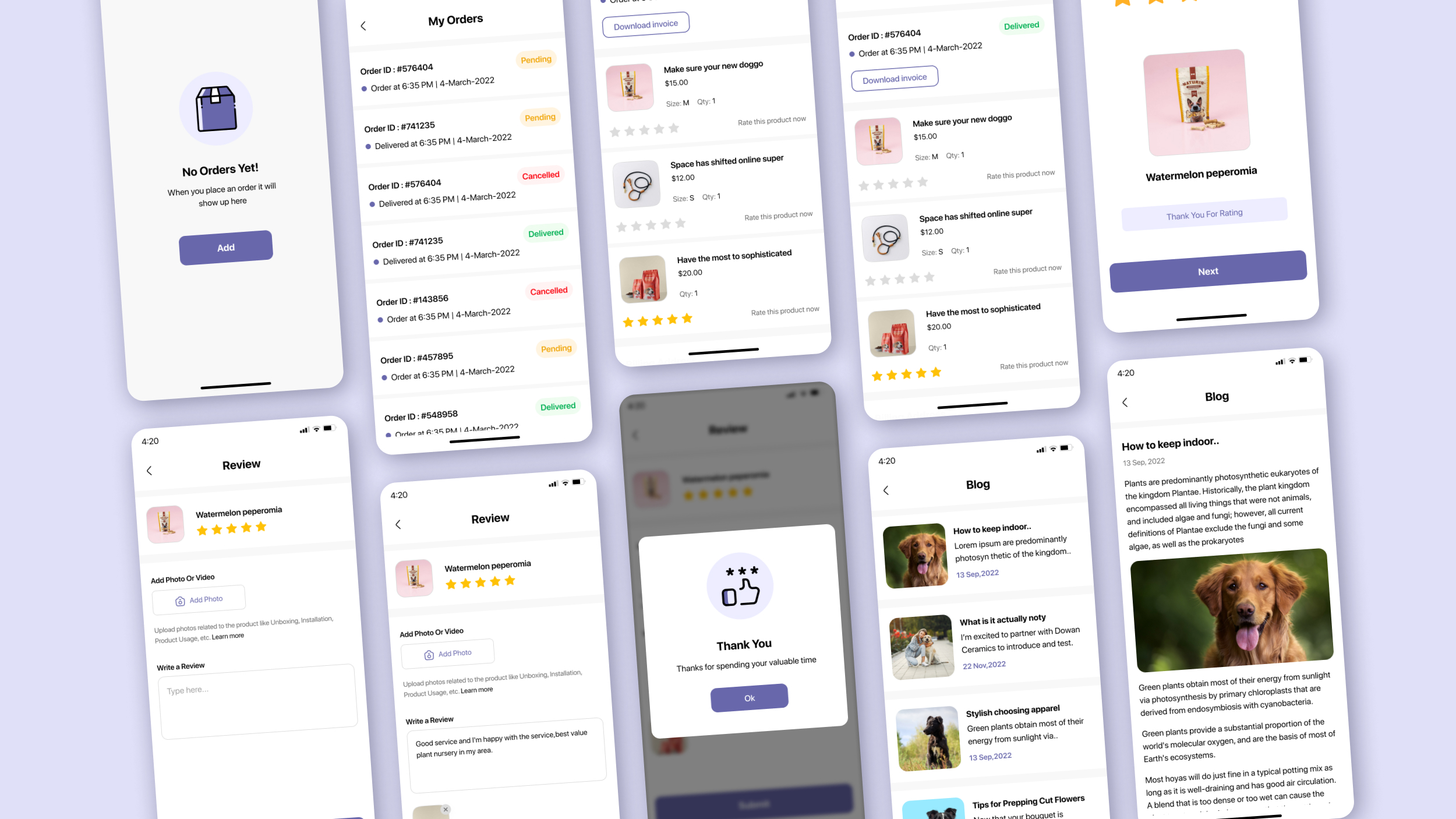 Pet Product Store App - E-commerce Store app in Flutter 3.x (Android ...