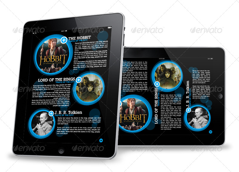 Tabmag Tablet Magazine Template, Print Templates | GraphicRiver