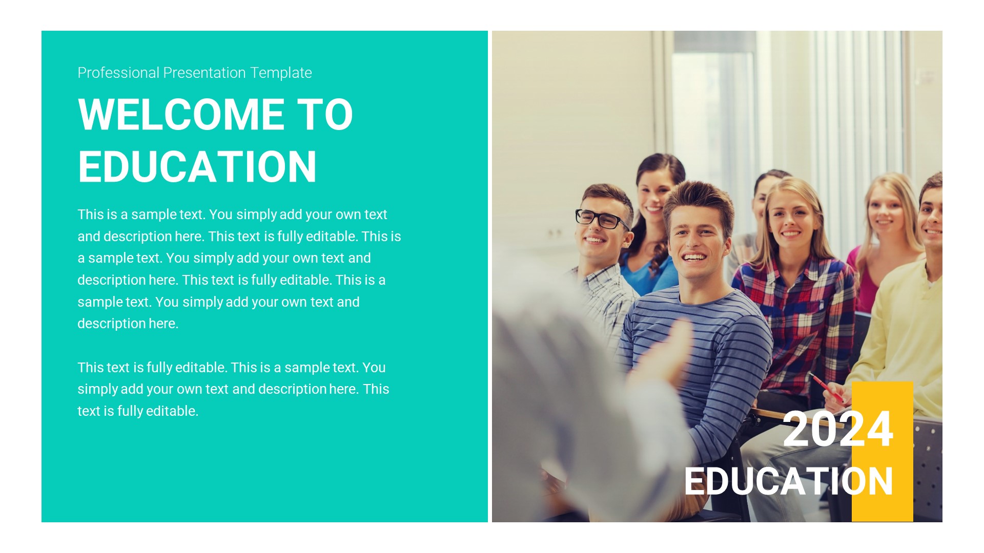 Education PowerPoint Presentation Template, Presentation Templates