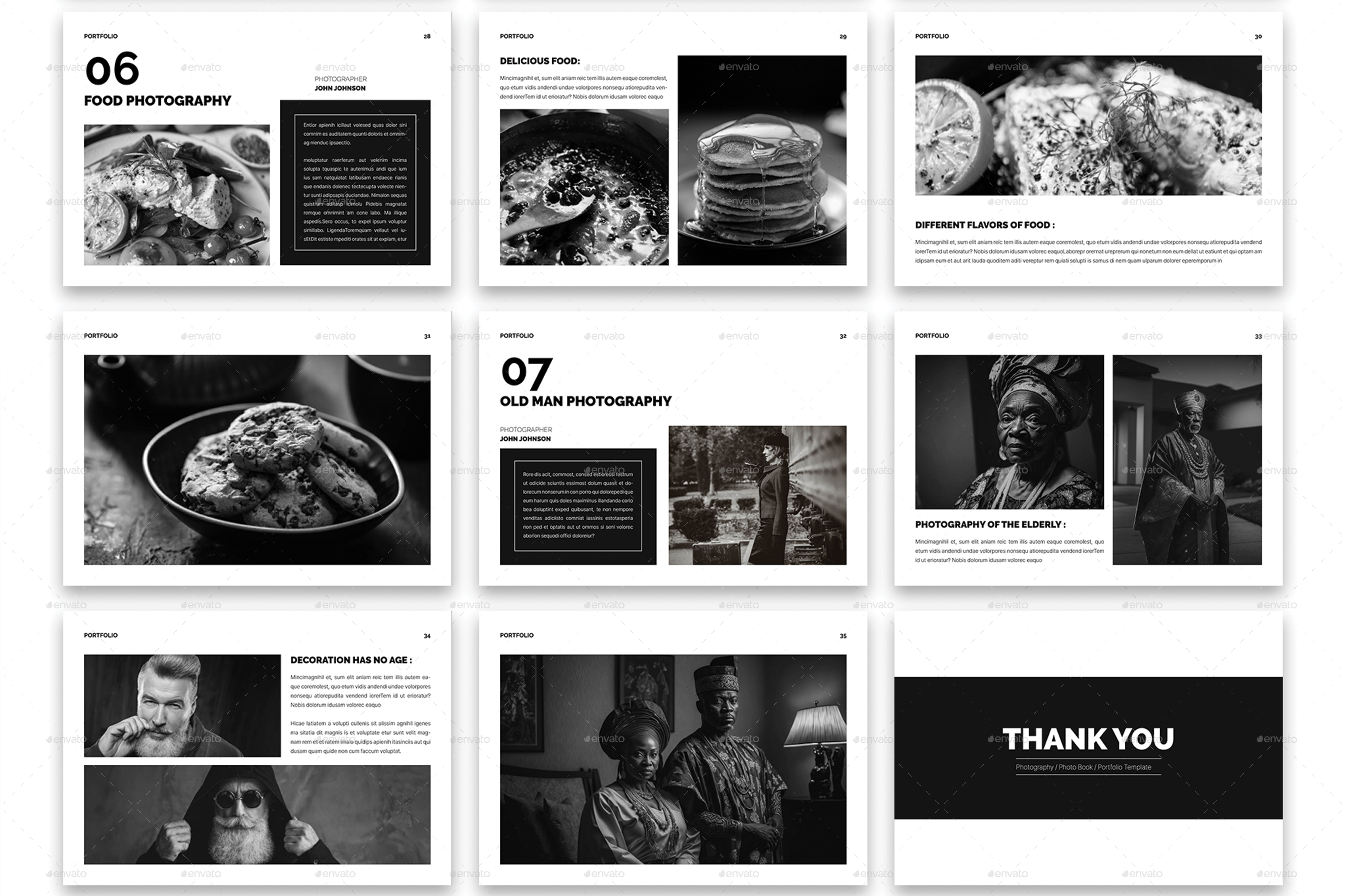 Photo Book Portfolio Design Template, Print Templates | GraphicRiver