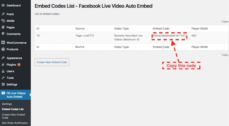 Social Live Video Auto Embed for WordPress by SleekAlgo | CodeCanyon