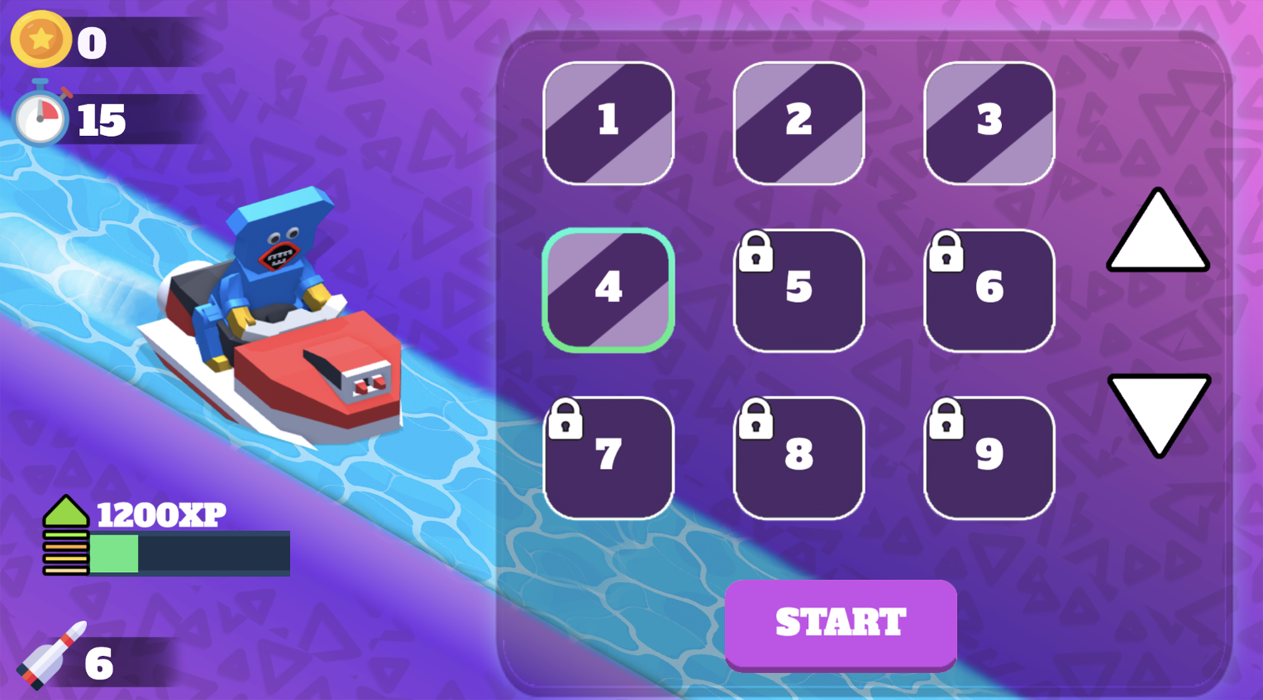 Huggy Jet Ski Racer 3D - HTML5 Game - C3P by odgames | CodeCanyon